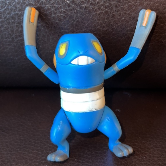 Pokemon | Toys | 207 Pokemon Jakks Croagunk Pvc Figure 275 Tall | Poshmark